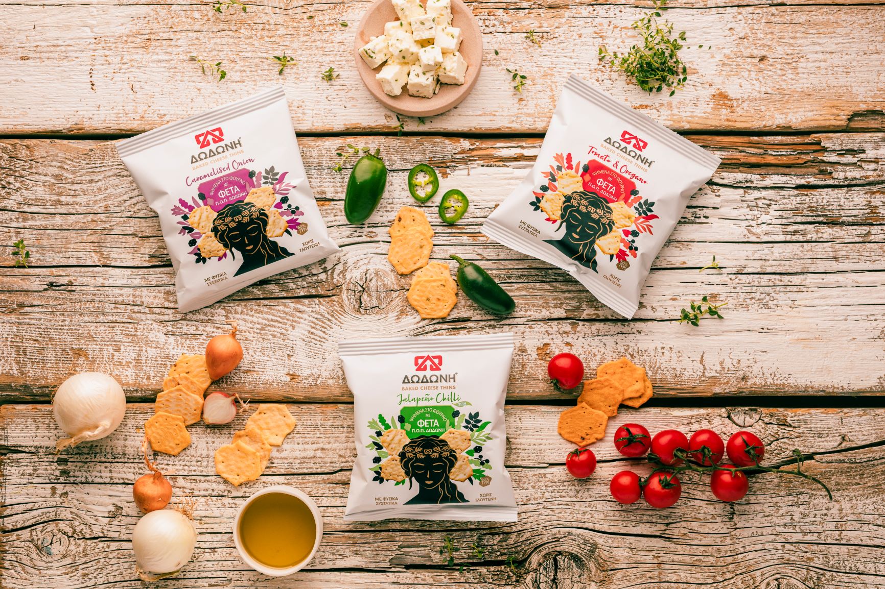 ΔΩΔΩΝΗ: Καινοτομεί στα αλμυρά σνακς με τη φέτα - Τα επόμενα σχέδια - Foodlife.gr