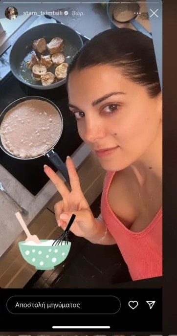 Στην κουζίνα η Σταματίνα Τσιμτσιλή - Το υγιεινό πρωινό που ετοίμασε - Foodlife.gr